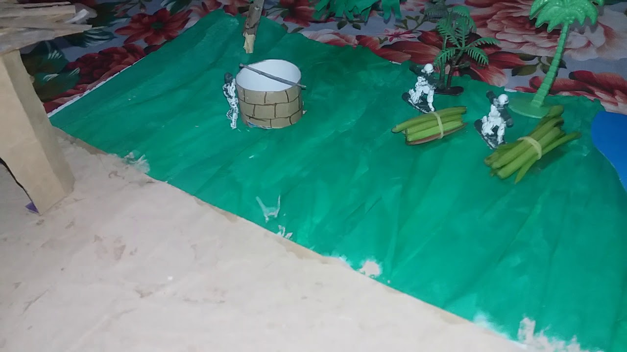 Village life project for class 7 - YouTube