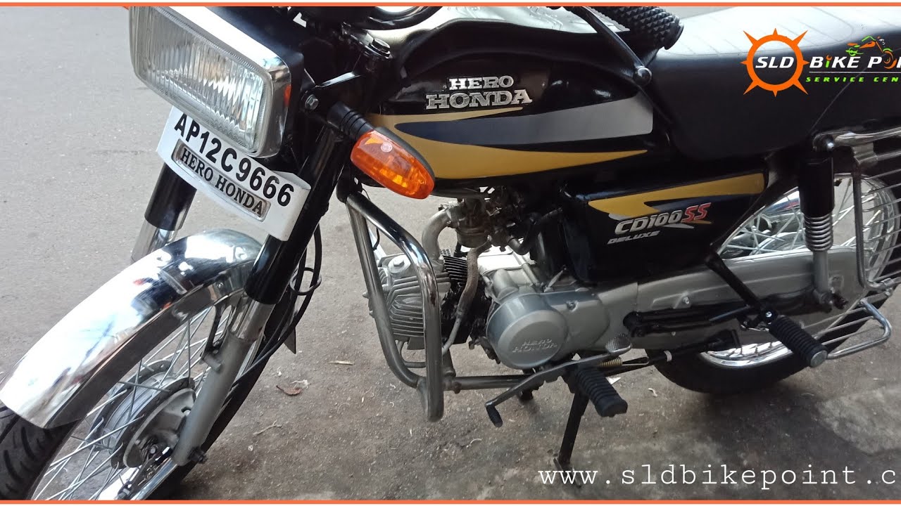 restoration of old Hero Honda cd100 || SLD BIKE POINT - YouTube