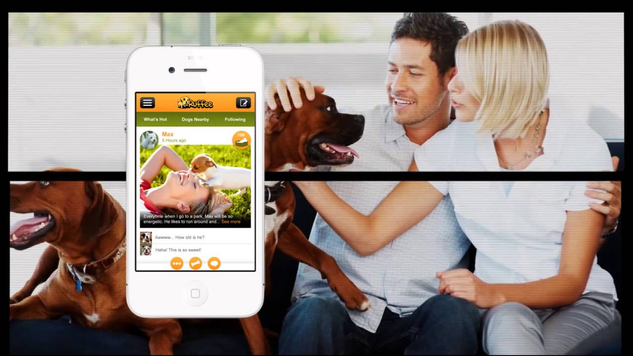 Ruffee - A Social Networking App for Dog Lovers - YouTube