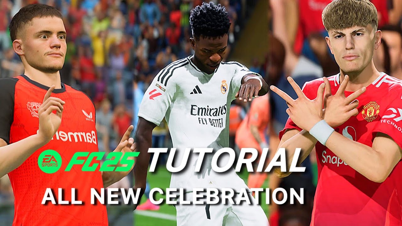 EA Sports FC 25 | All New Celebrations Tutorial - YouTube