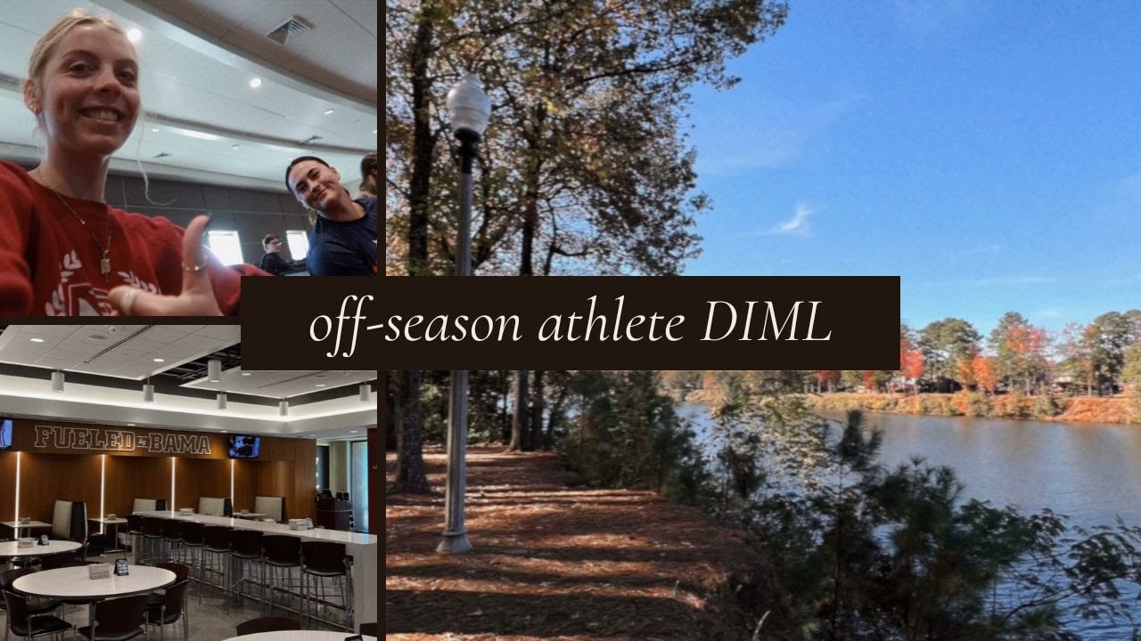 college day in my life (off-season D1 athlete) // Kyla Dunaway - YouTube