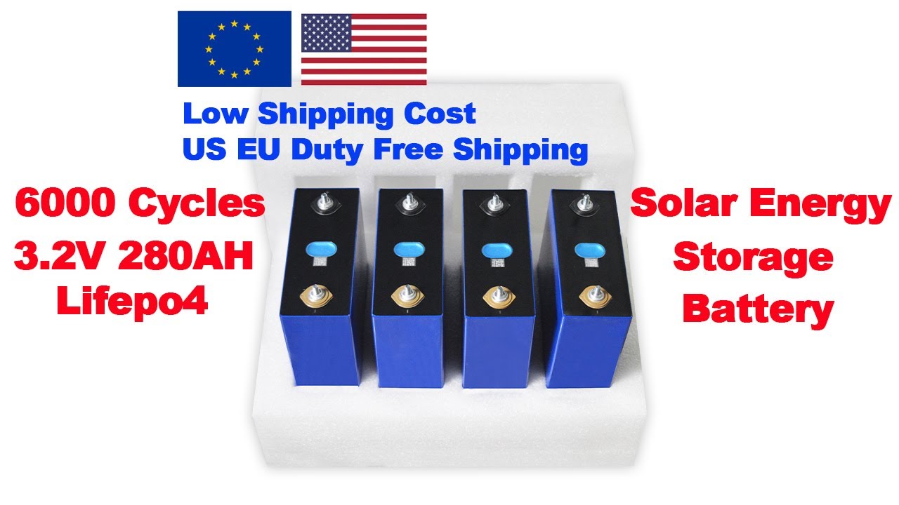 EVE Brand New Module: LF280K 3.2 V 280Ah LiFePO4 Battery Cell - YouTube