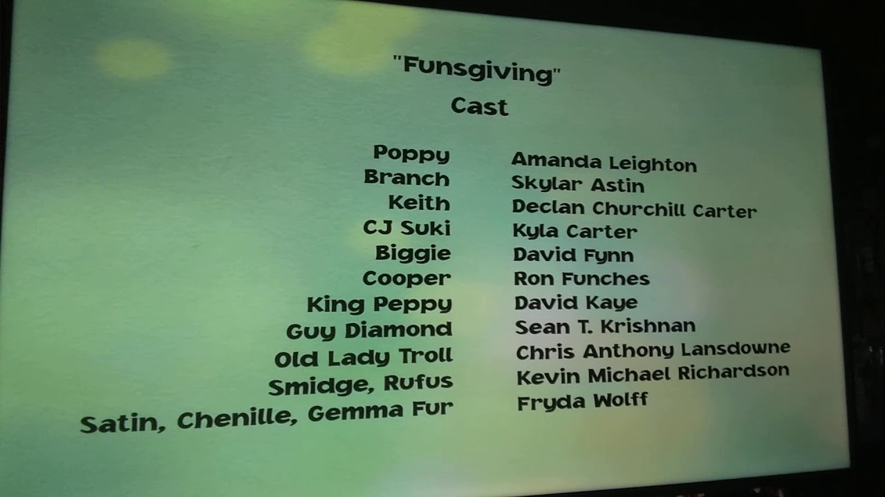 Trolls go on the beat credits 2 - YouTube