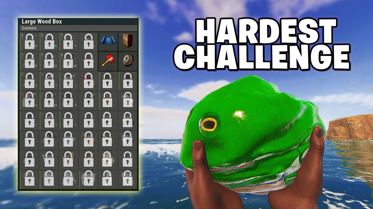 the HARDEST CHALLENGE in Rust.. Rust Console Edition - YouTube