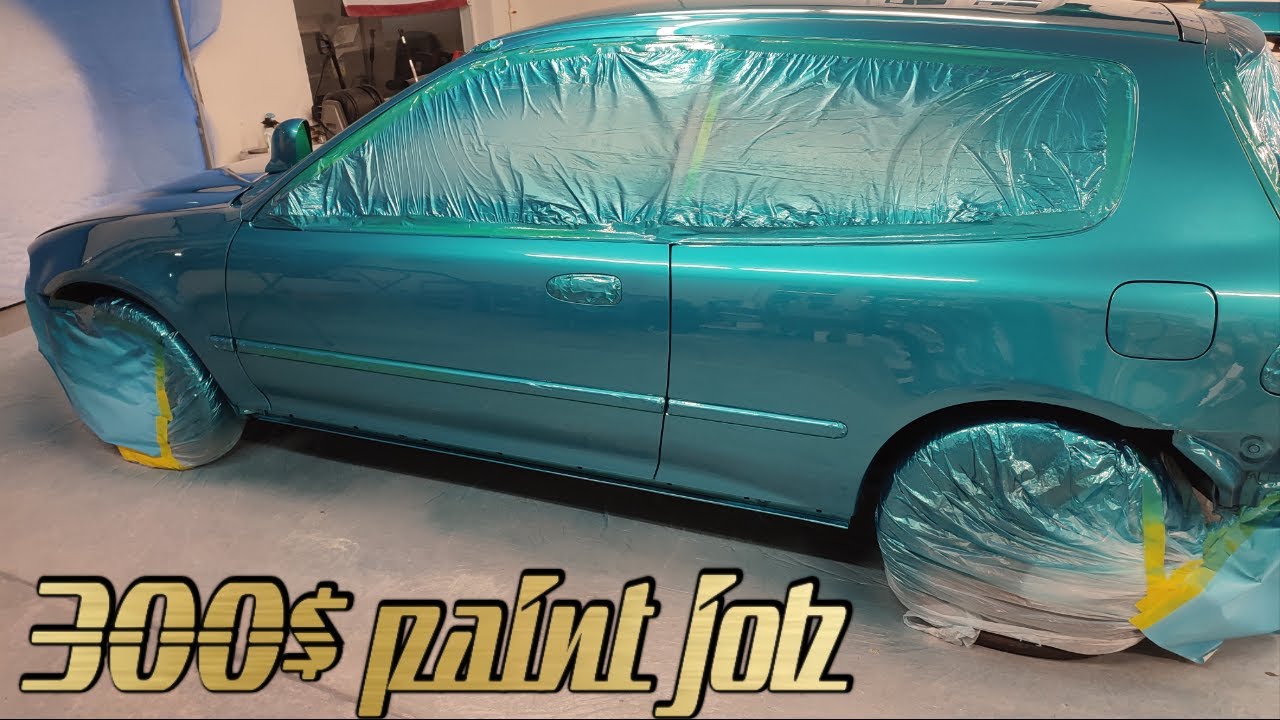 300$ paint job - YouTube
