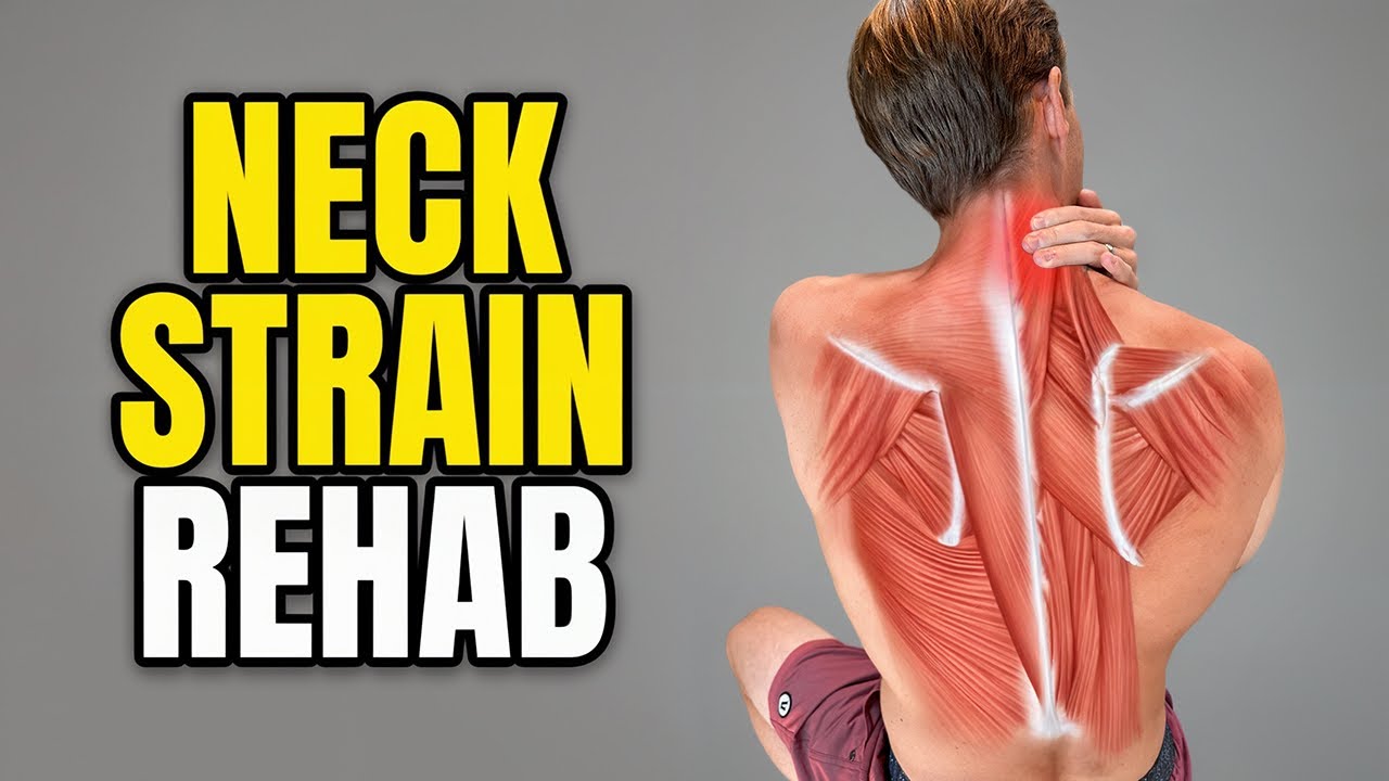 Neck Muscle Strain Exercises - YouTube