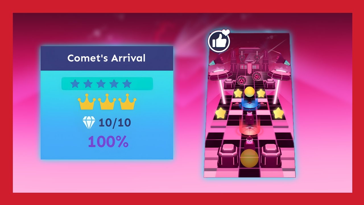 Rolling Universe - Comet's Arrival | 5 Stars | Derrdog - YouTube