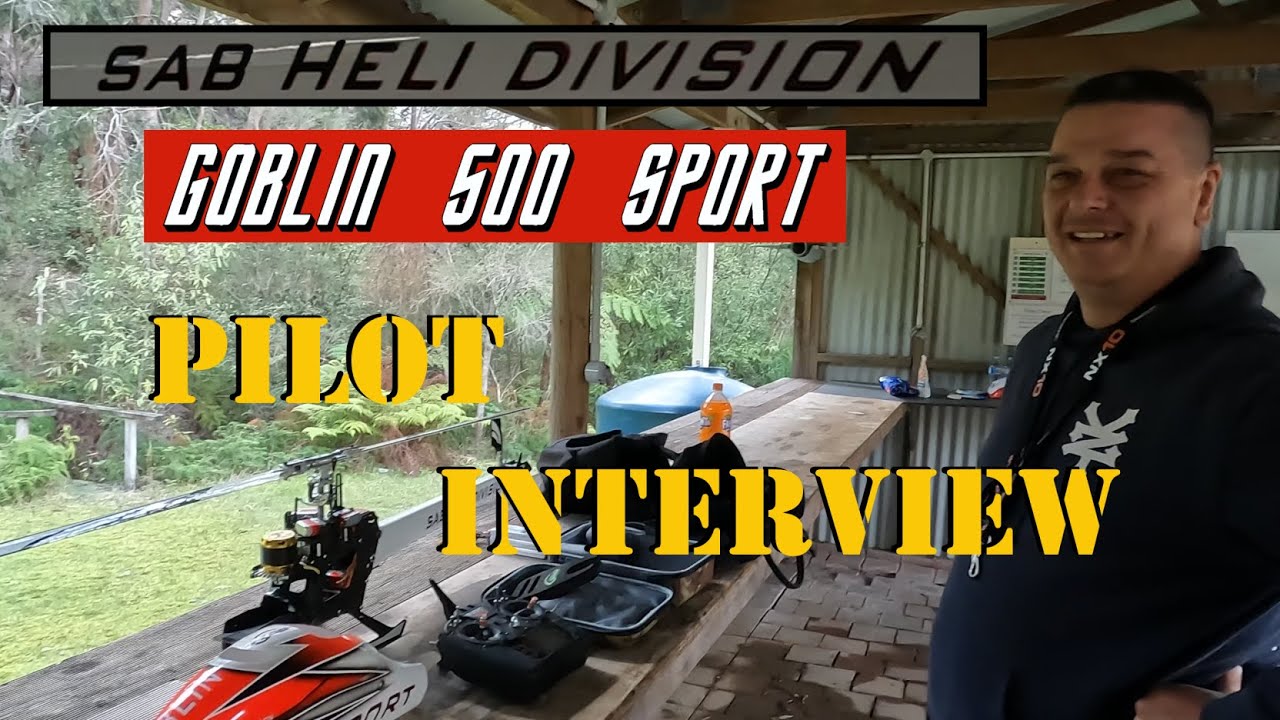 SAB Goblin 500 Sport Familiarisation Flight - RC Helicopter Pilot ...