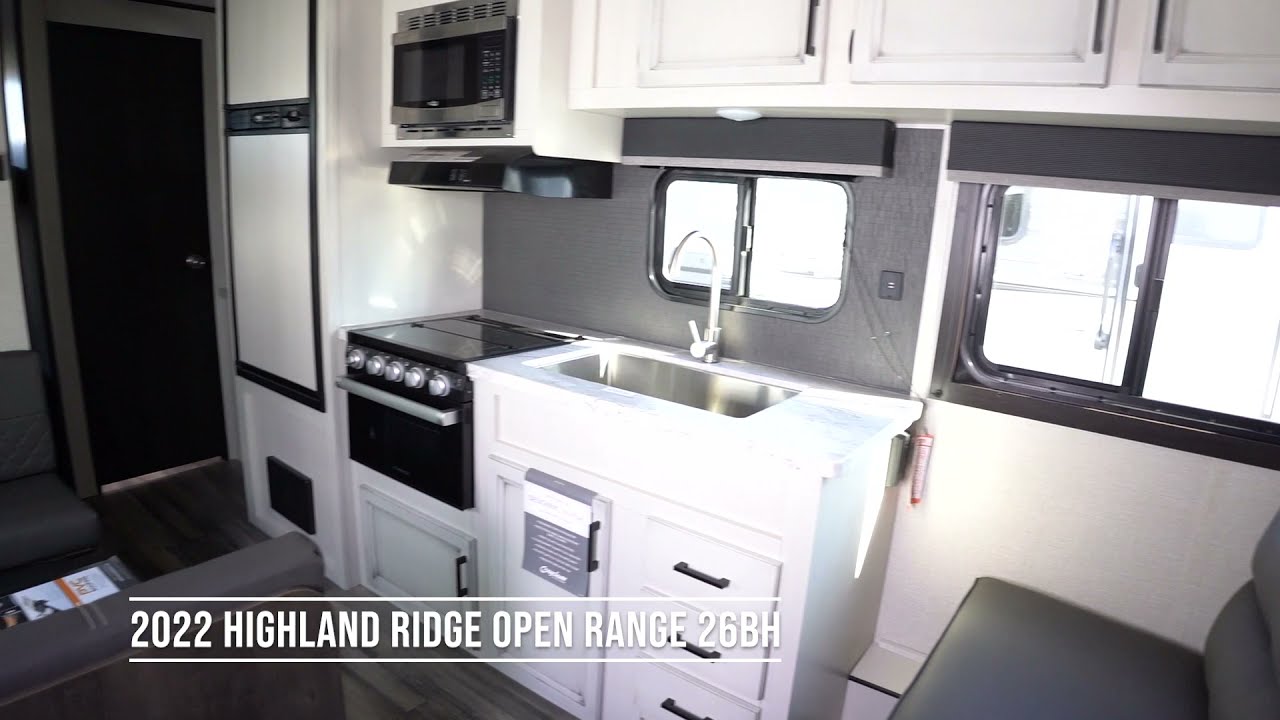 RV Walkthrough: 2022 Highland Ridge Open Range 26BH - YouTube
