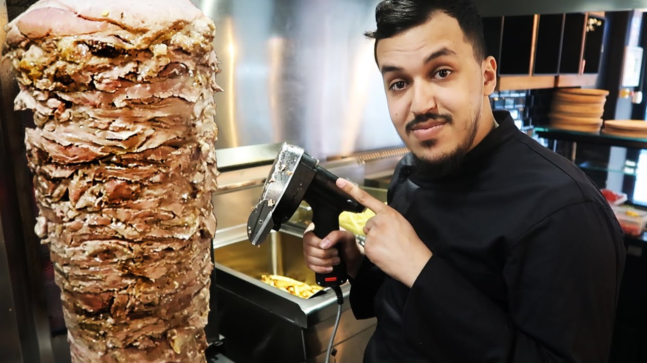 JE FAIS UN STAGE CHEZ UN KEBABIER ET CRÉE MON KEBAB ! - YouTube