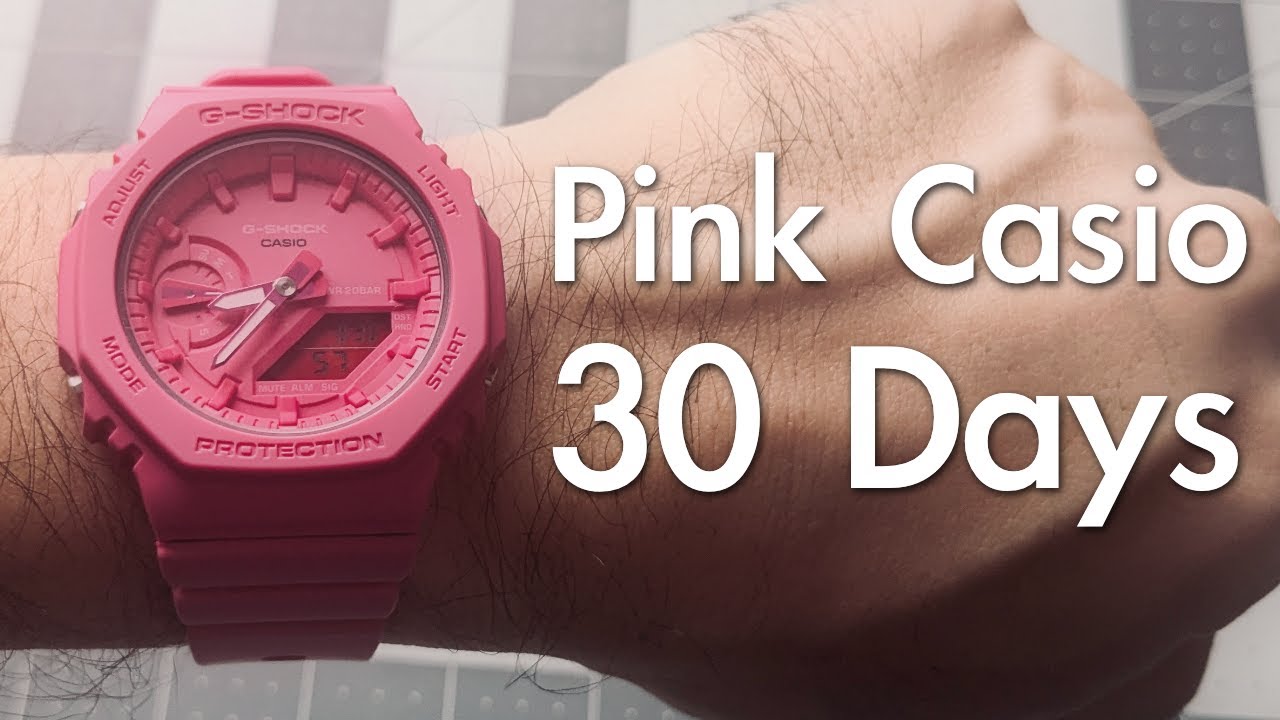 Ashamed? I Wore a Pink Casio for 30 Days. - YouTube