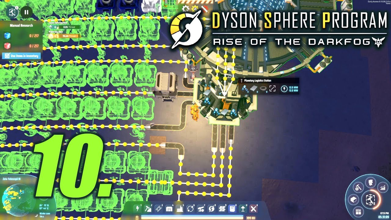 Planetary Logistics Online - Let's Play Dyson Sphere Program: Rise of ...