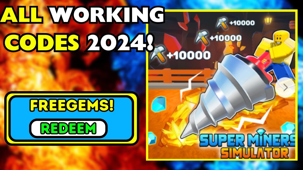 [CODES] Cliker Mining Simulator CODES 2024! Roblox Codes for Cliker Mining Simulator - YouTube