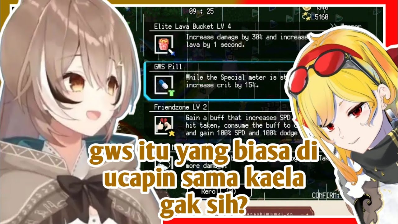 Mumei Mikir kalo GWS pill di Game itu yang biasa di ucapin Kaela [ hololive ] - YouTube