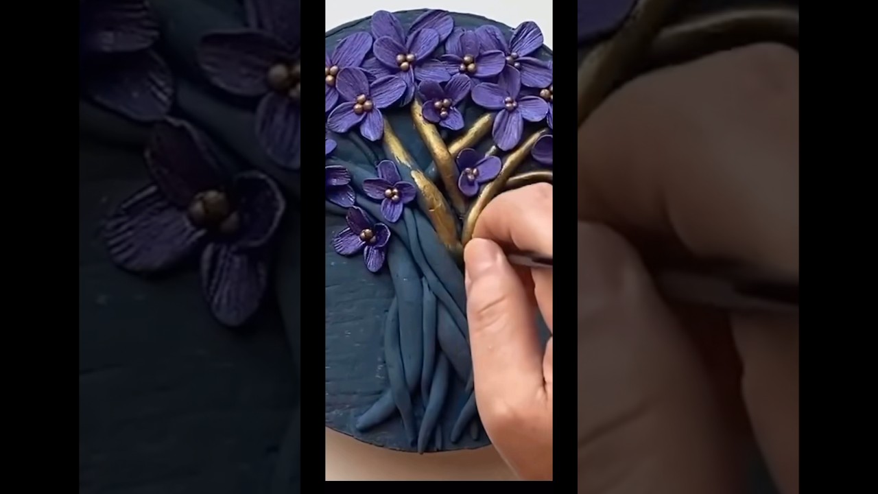 Handicraft tree with easy tricks ♥️🌸 || simple handicraft work # ...