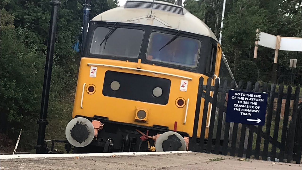 Cab ride in class 47 jimmy milne - YouTube