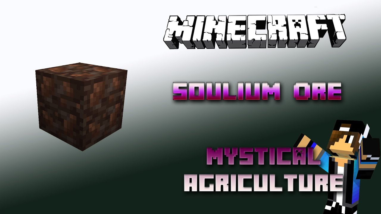 Soulium Ore 🍎🪴🍋 Minecraft Mystical Agriculture Tutorial 🍎🪴🍋 English 🍎🪴🍋 ...
