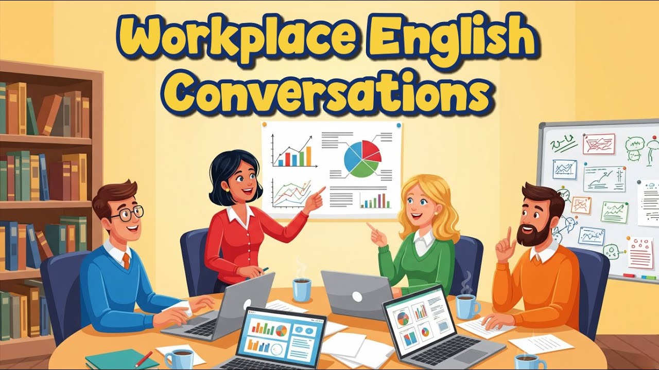 English at Work Made Easy 💼 | Simple Conversation Practice for ...