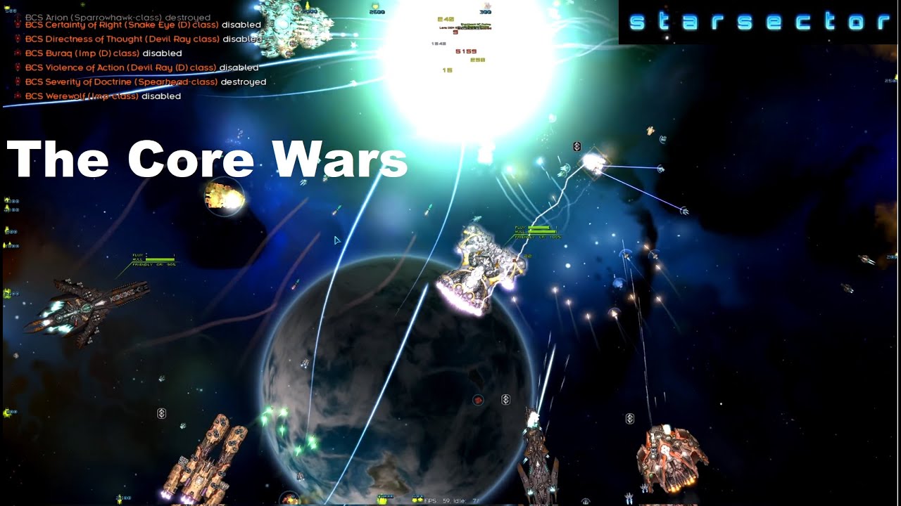 Starsector Episode 8 - The Core Wars - YouTube