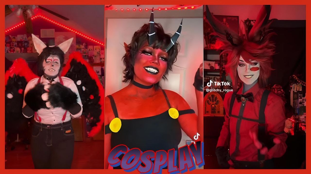 Hazbin Hotel and Helluva Boss Cosplay - Best Compilation #13 💕 - YouTube