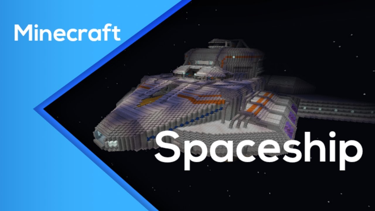 Spaceship in Minecraft - YouTube