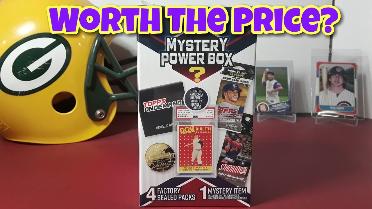 Are These New MJ Holdings Mystery Baseball Boxes Worth The Price? - YouTube
