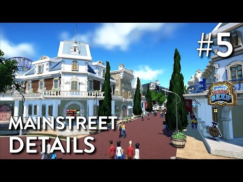 Planet Coaster: Some great building techniques for creating a Main ...