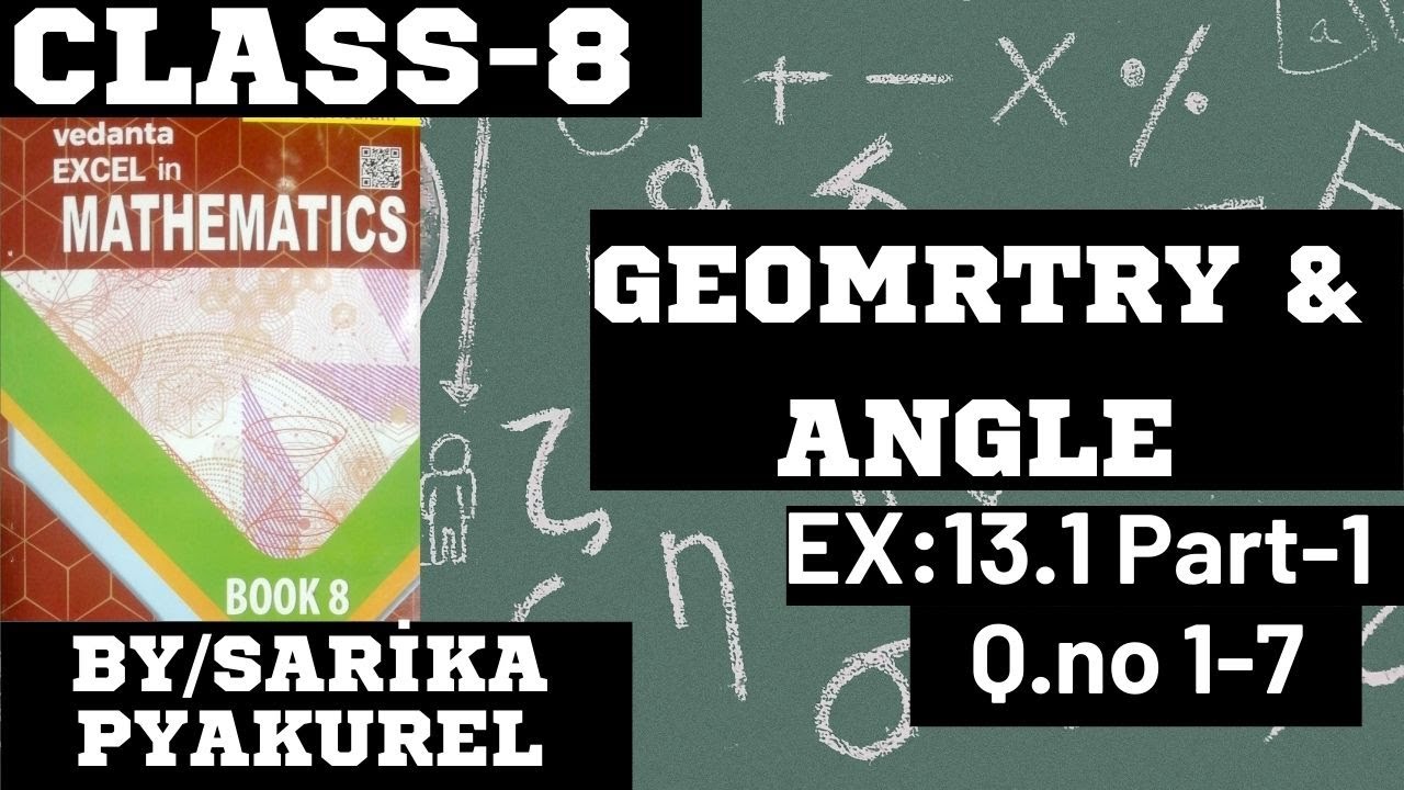 Class 8//Geometry angles EX:13.1 part 1/#complete #geometry #and # ...