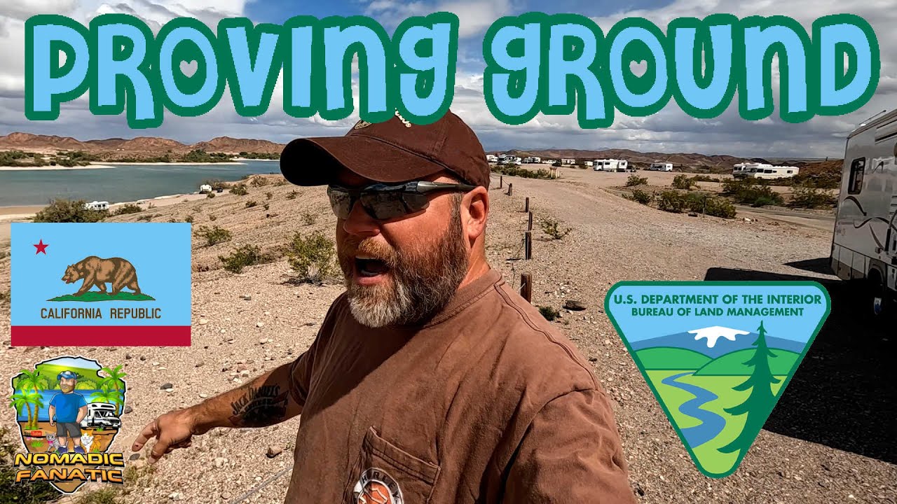 California ~ Imperial Dam @ Senator Wash BLM LTVA Waterfront Camping ...