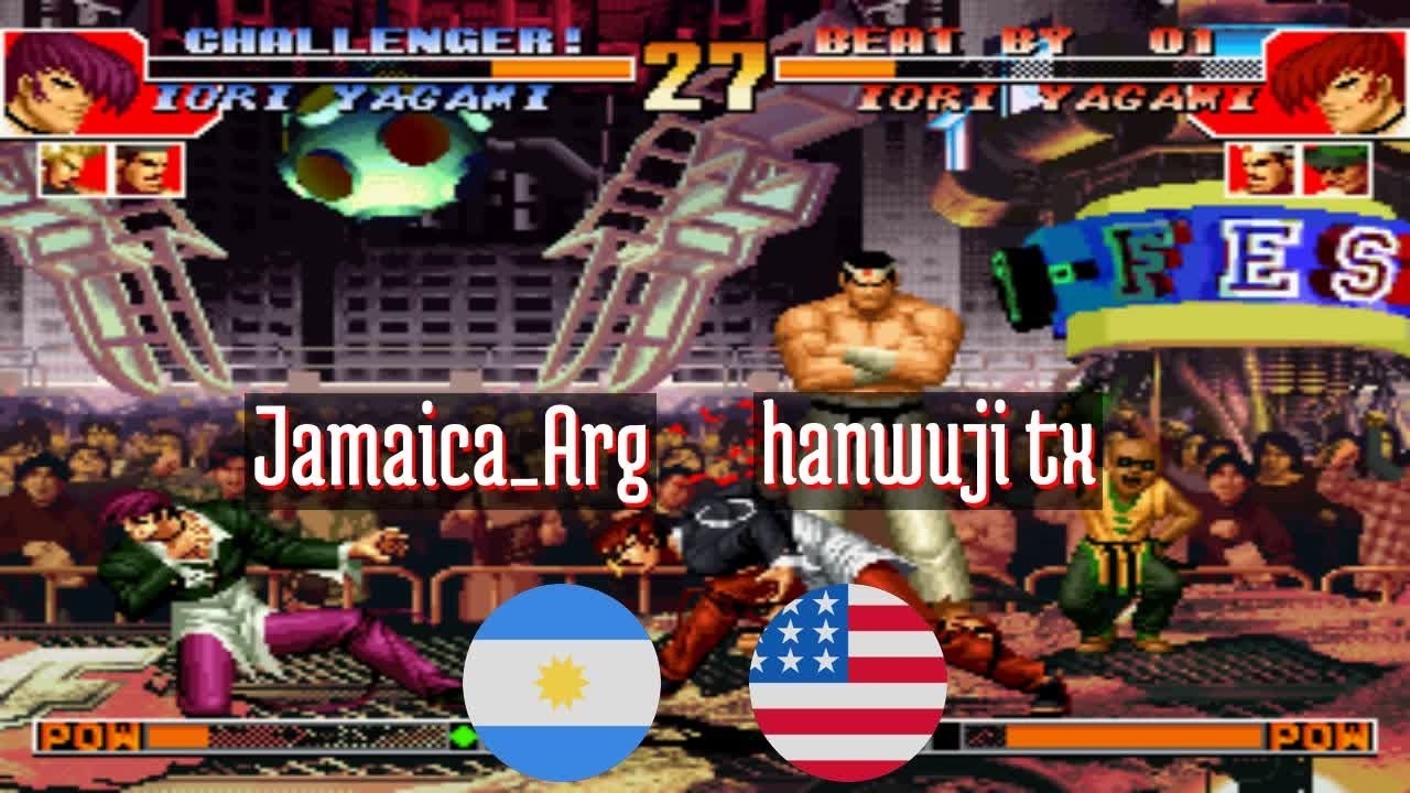FT5 @kof97: Jamaica_Arg (AR) vs hanwuji tx (US) [King of Fighters 97 ...