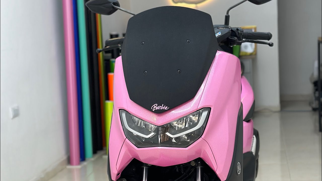 Nmax Conetd 🩷Wrap Nmax Conetd Hexis jellybean pink🩷Protección de PPF en ...