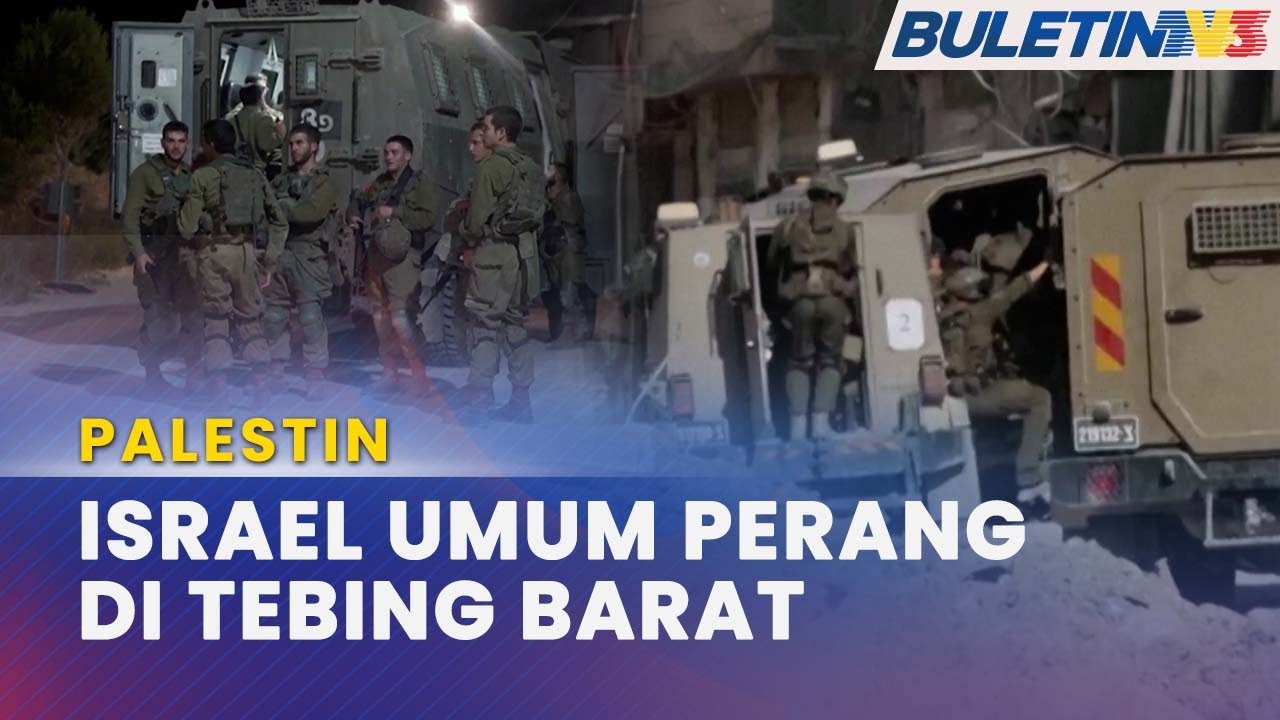 PALESTIN | Serangan Terbesar Israel Di Tebing Barat - YouTube