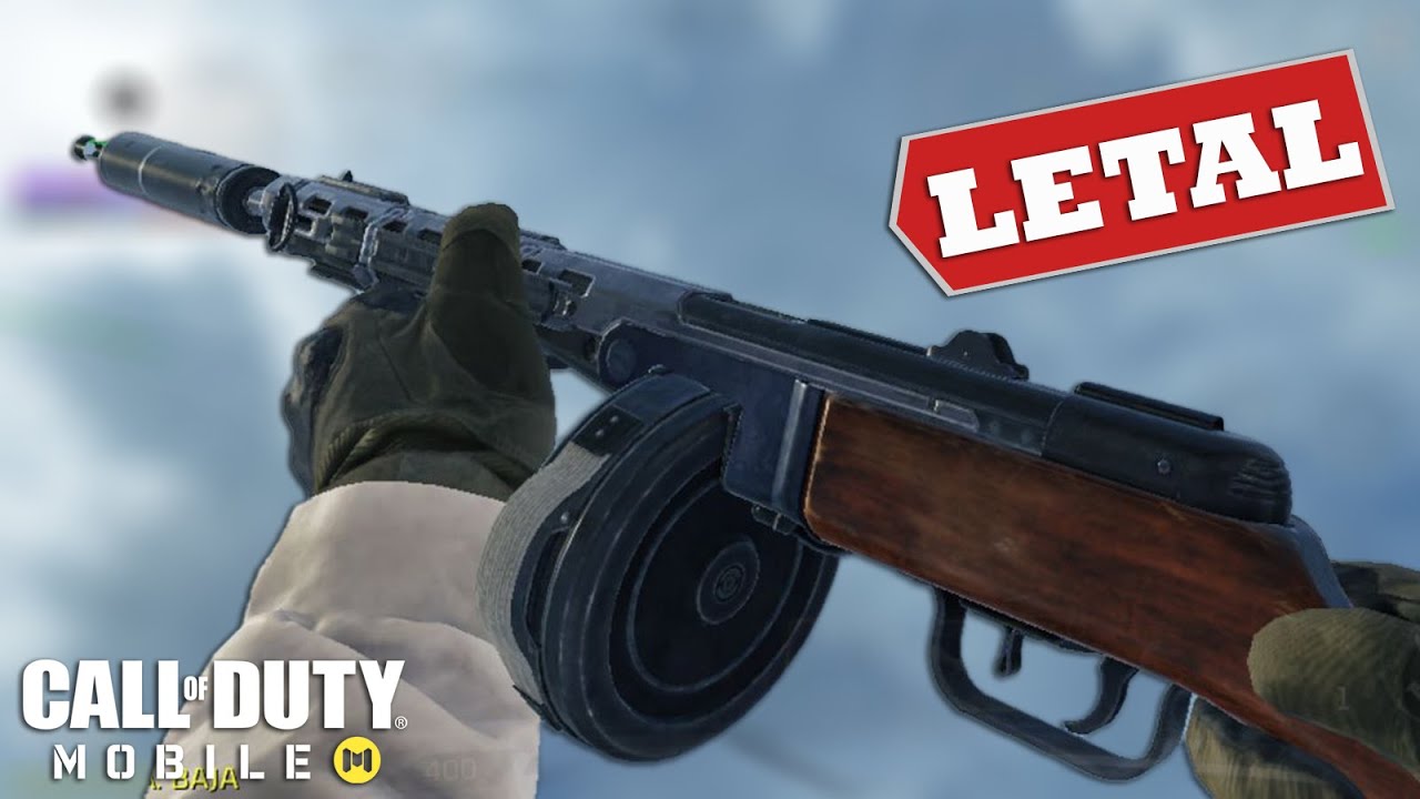 La NUEVA PPSH 41 es el SUBFUSIL MAS LETAL de COD MOBILE (LA MEJOR CLASE ...