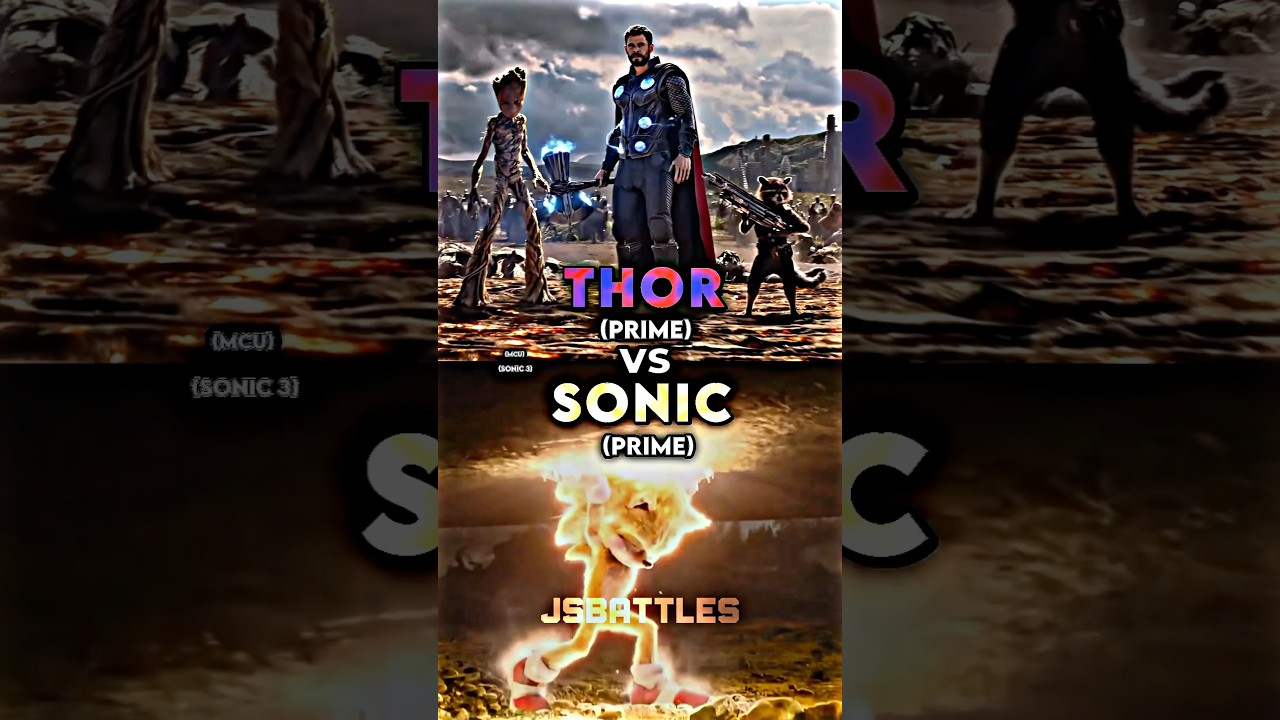 Thor vs Sonic - YouTube