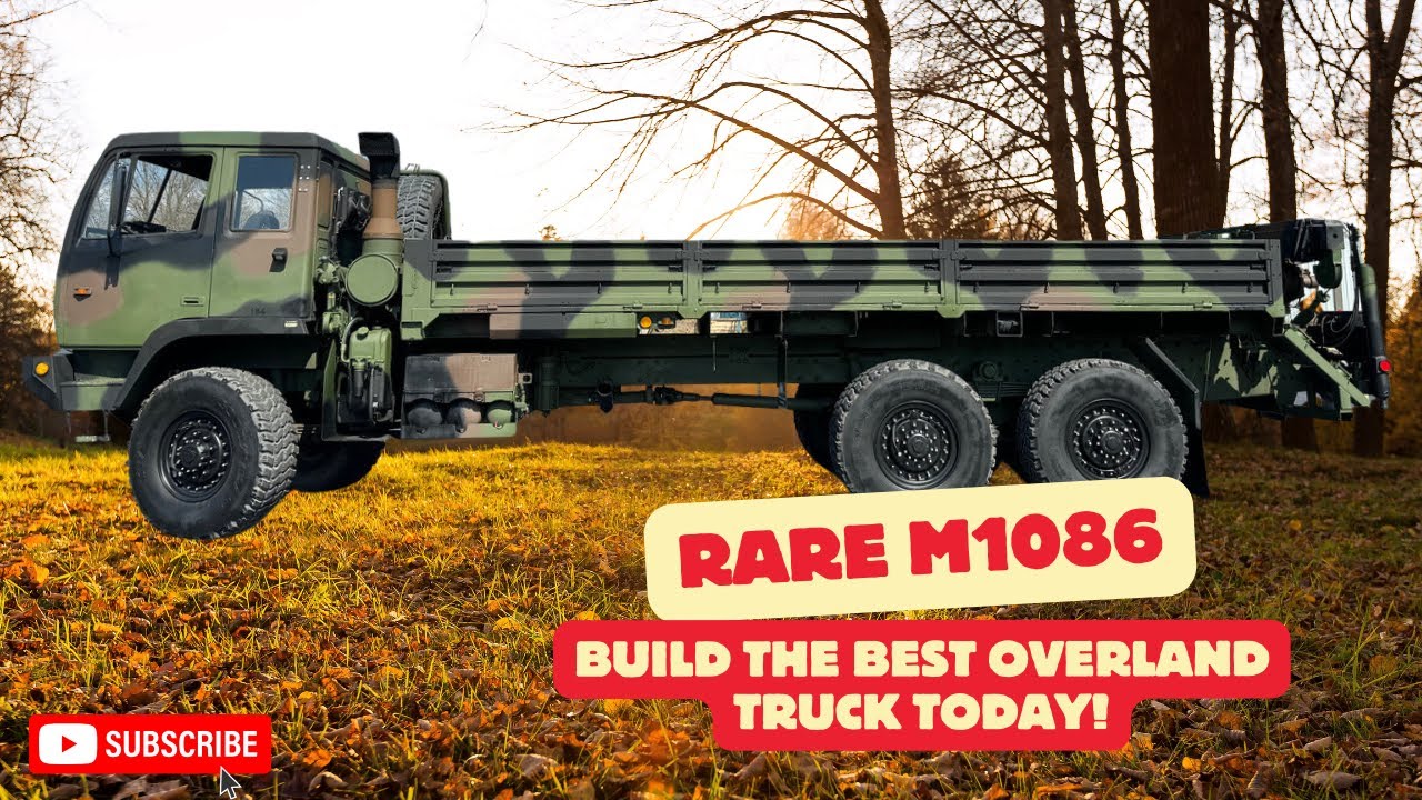 FOR SALE: 1994 Stewart & Stevenson M1086 6x6 5 Ton Cargo Truck With ...