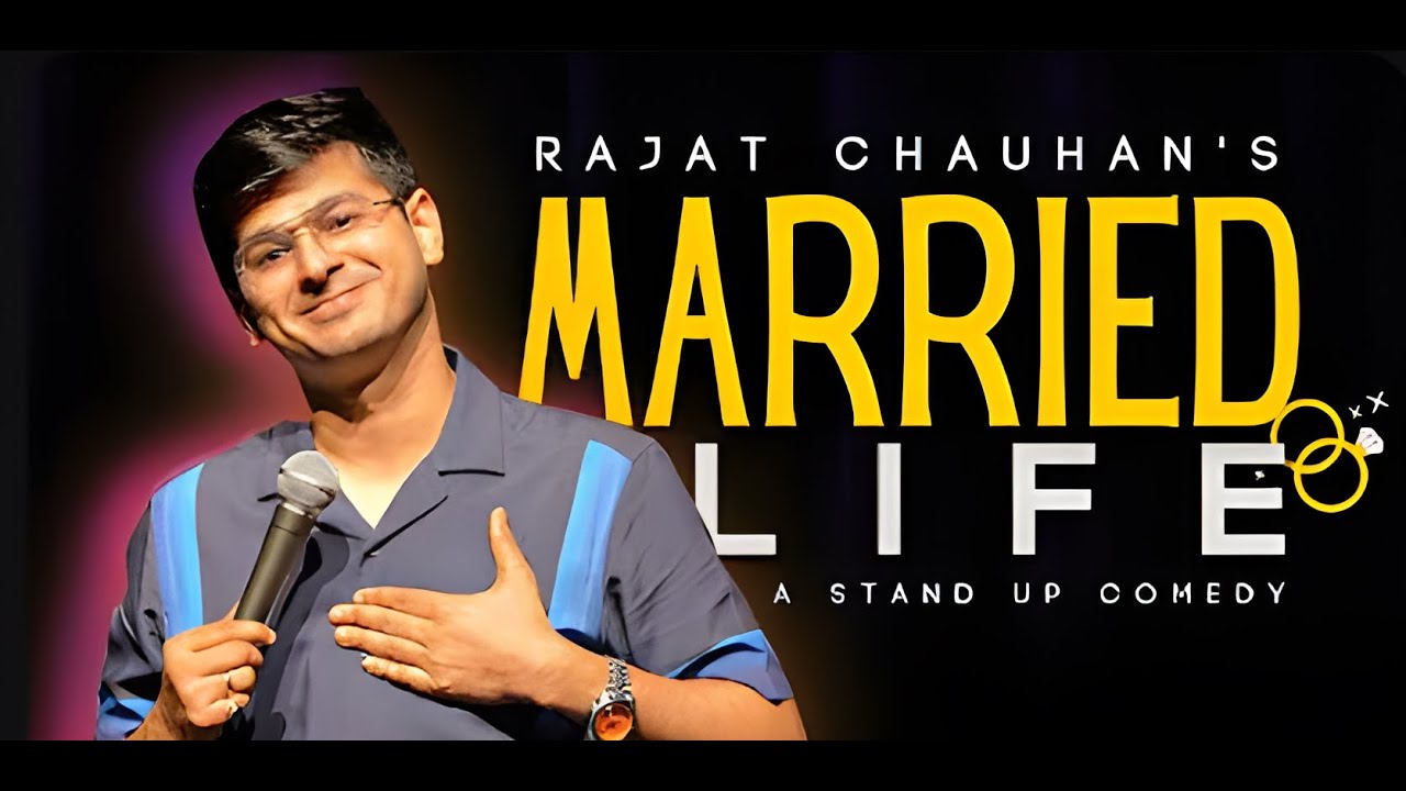 Married life Stand up comedy by Rajat Chauhan 50th video #standupcomedy ...
