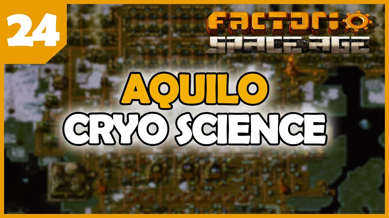 CRYOGENIC science packs at last! - Factorio 2.0 Space Age EP24 - YouTube