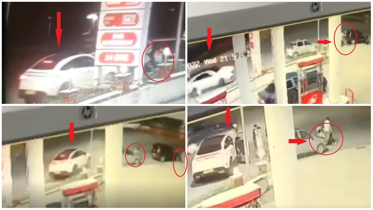 Bën drift në rrugë, momenti kur i riu me Benz-in luksoz me targa ...