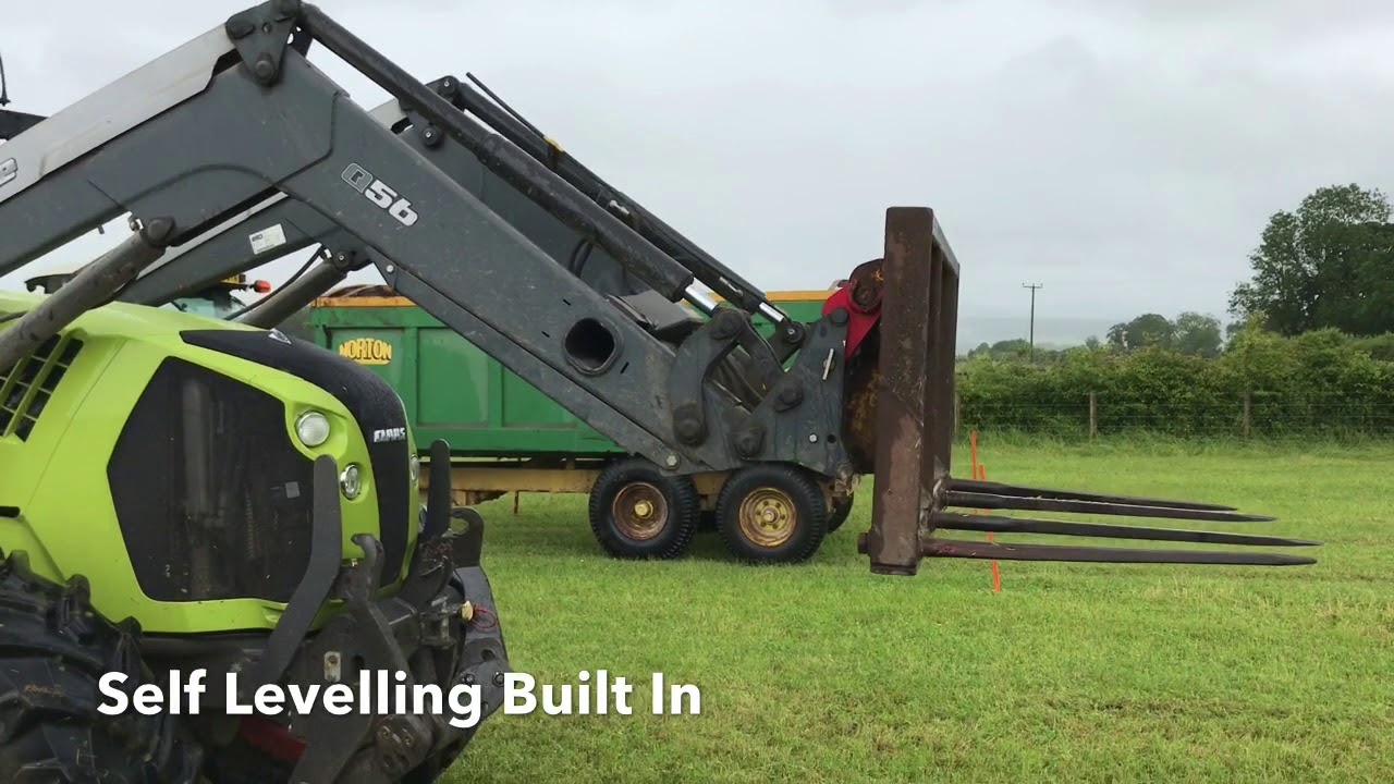 Tractor loader basic operation - YouTube