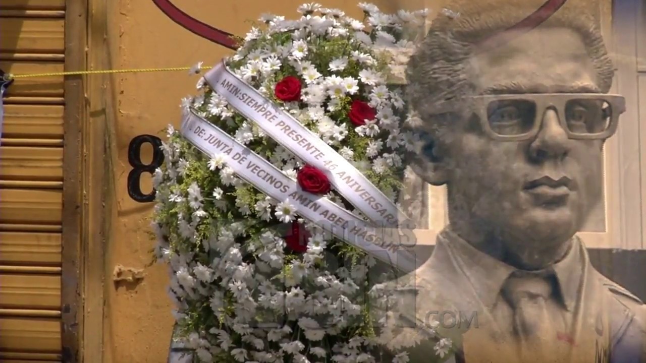 Conmemoran 47 años del asesinato de Amín Abel Hasbún - YouTube