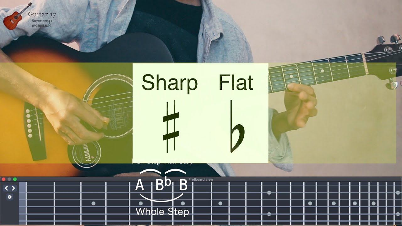 Sharp & Flat & Whole Step & Half Step - YouTube