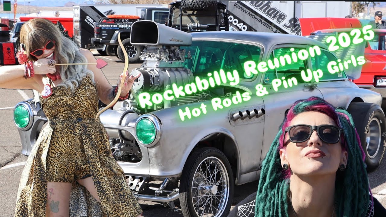 ROCKABILLY REUNION 2025 - CAR SHOW - HOT RODS AND PIN UPS. - YouTube