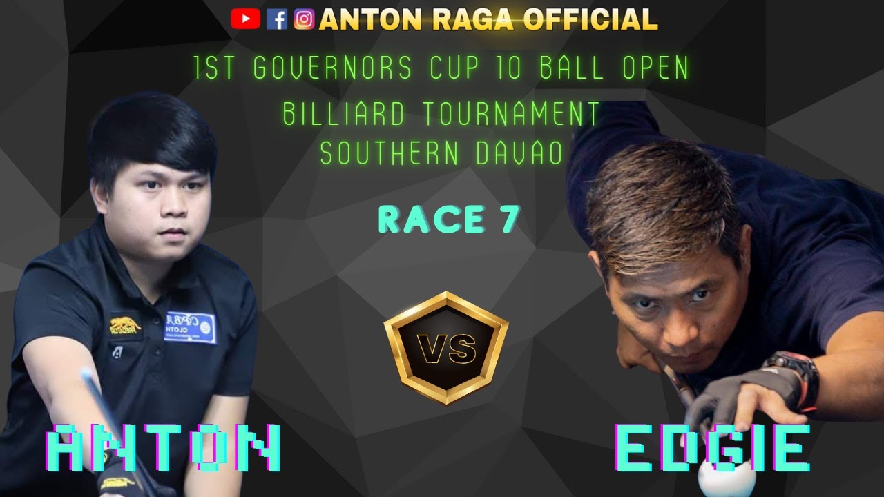 ANTON RAGA VS. EDGIE GERONIMO | 10BALL | RACE 7 | ELIMINATION DAY - YouTube