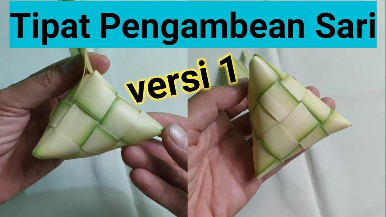 Cara membuat Tipat Pengambean sari versi 1 - YouTube