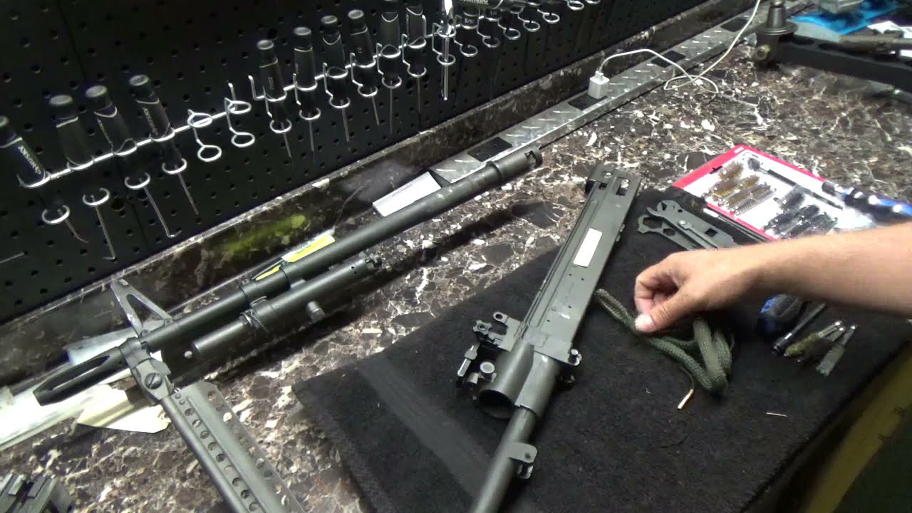 Various Cleaning Tools for the M60 - YouTube