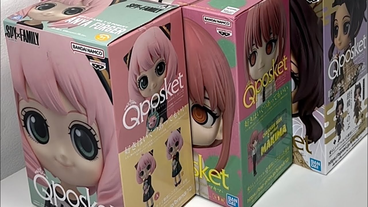 Unboxing Qposket Anime Girls Figures - YouTube