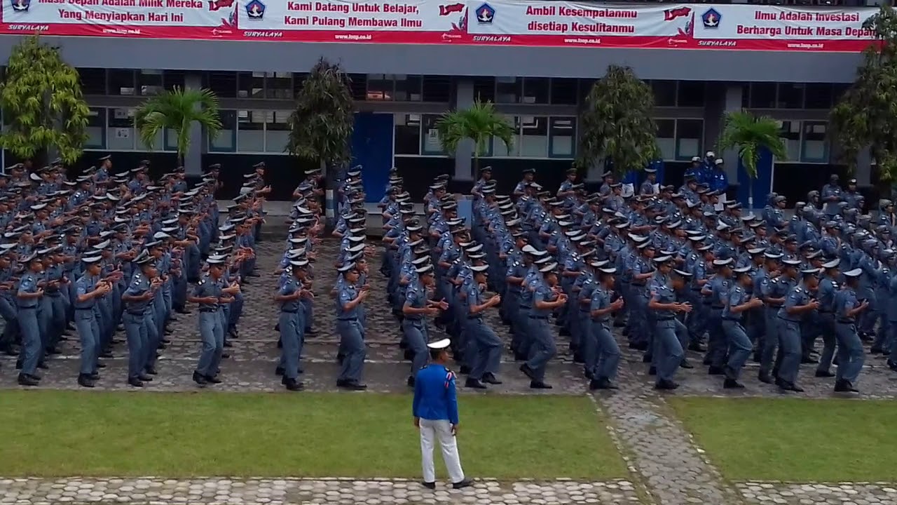 STM-PL angkatan (51,52,53) menyambut wakil gubernur - YouTube