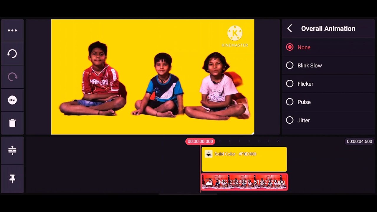 #134. Kinemaster में Photo पर All Overall Animation Effect Apply करे ...