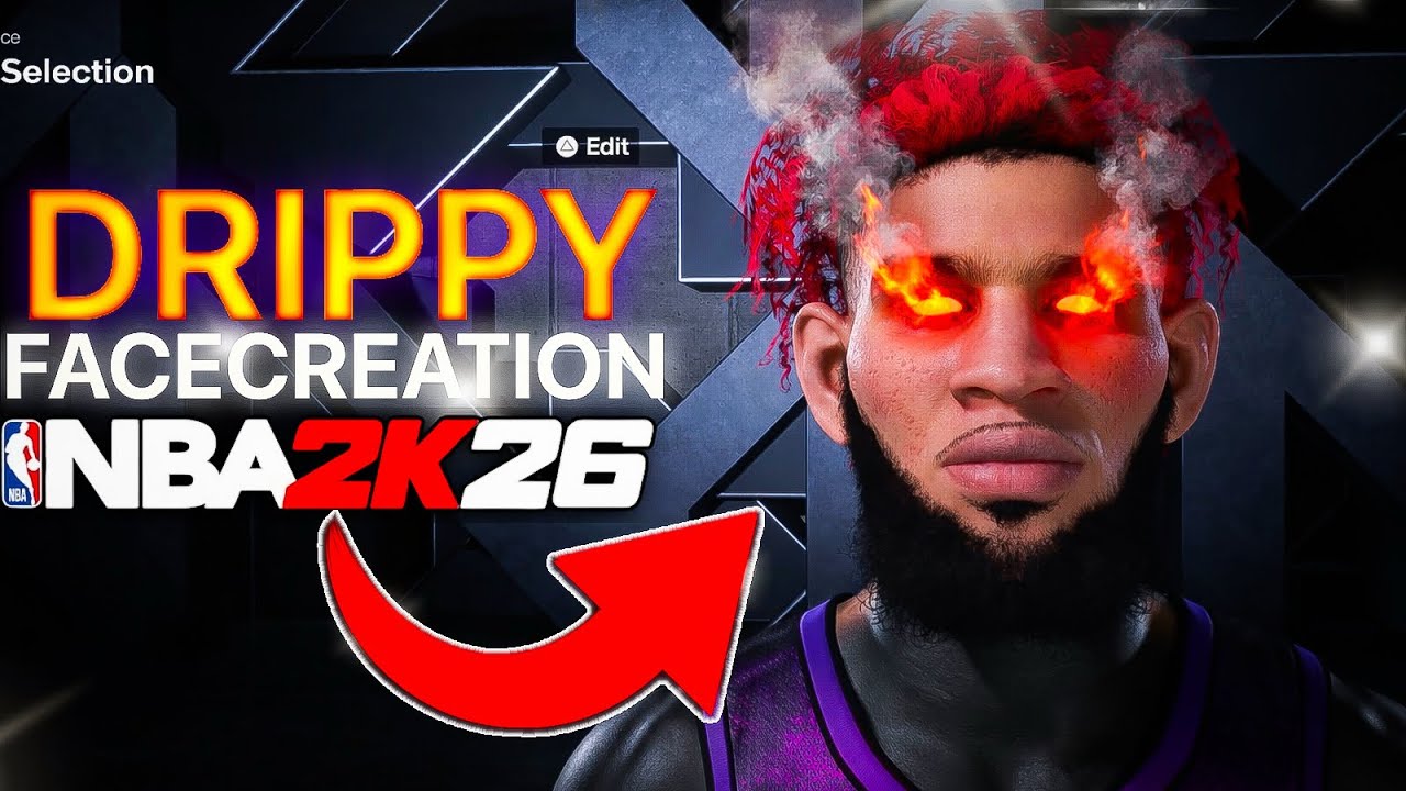 *NEW* BEST COMP STAGE FACE CREATION on NBA 2K26! DRIPPY COMP DRIBBLER ...