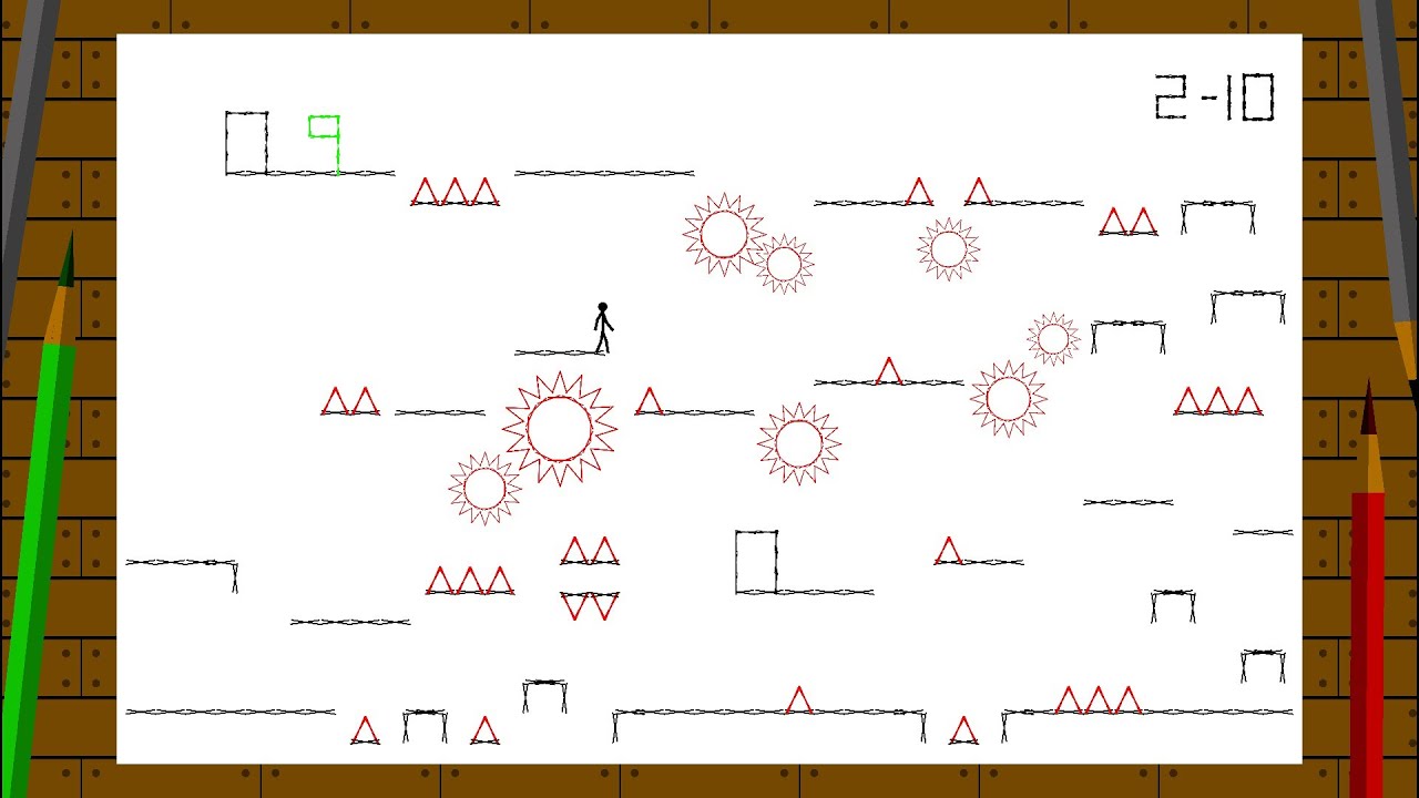 Stickman Adventure by HapyPace - Geometry Dash Platformer - YouTube